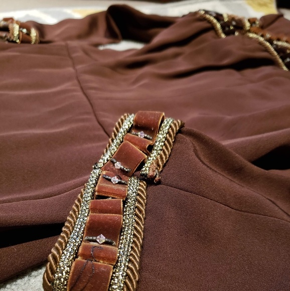 Designers Originals | Dresses | Angel Sanchez Designer Vintage Brown ...